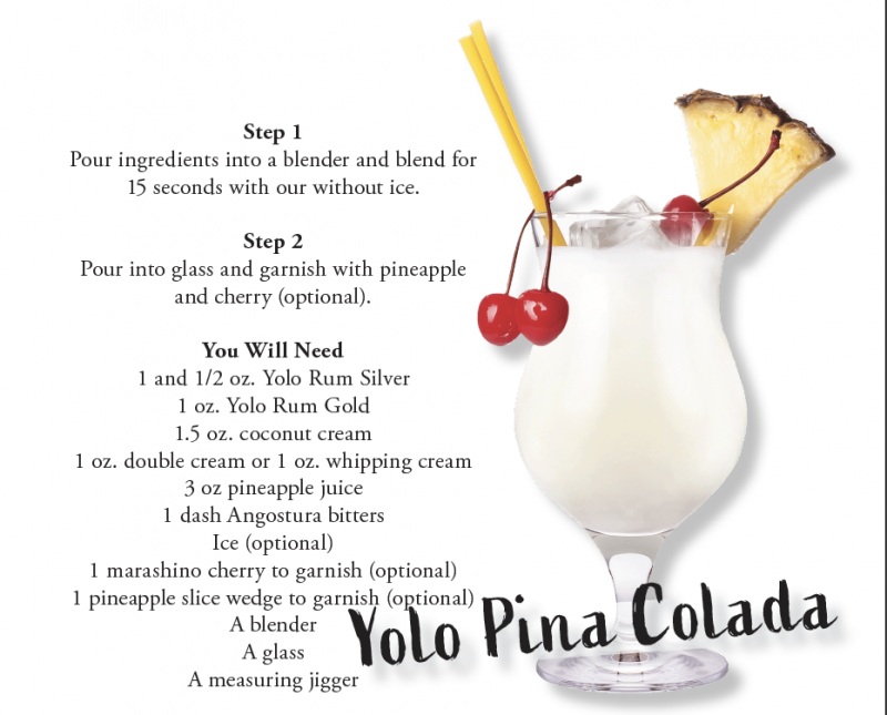 SUMMER COCKTAIL RECIPES FROM YOLO RUM - Lapalme Magazine