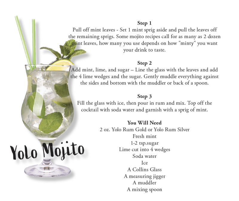 SUMMER COCKTAIL RECIPES FROM YOLO RUM - Lapalme Magazine
